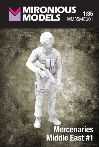 Mironious Models 35ME001 Mercenaries Middle East No.1 (1 Figure / 3D-Printed)
