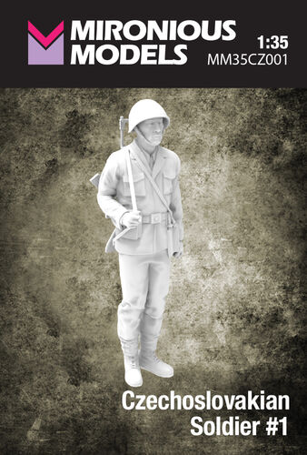 Mironious Models 35CZ001 Czechoslovakian Soldier No.1 (1 Figure / 3D-Printed)