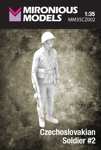 Mironious Models 35CZ002 Czechoslovakian Soldier No.2 (1 Figure / 3D-Printed)
