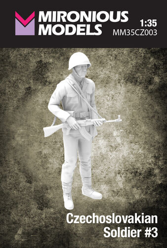 Mironious Models 35CZ003 Czechoslovakian Soldier No.3 (1 Figure / 3D-Printed)