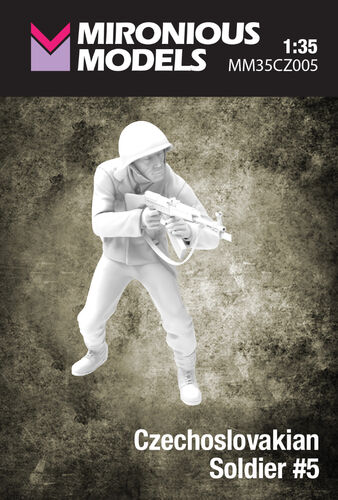 Mironious Models 35CZ005 Czechoslovakian Soldier No.5 (1 Figure / 3D-Printed)