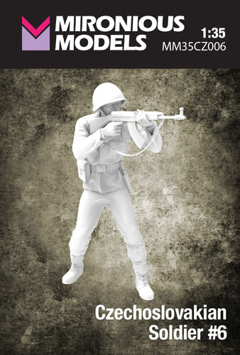Mironious Models 35CZ006 Czechoslovakian Soldier No.6 (1 Figure / 3D-Printed)