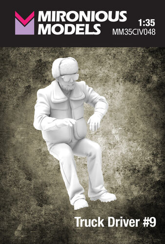 Mironious Models 35CIV048 Truck Driver No.9 (1 Figure / 3D-Printed)