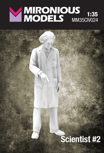 Mironious Models 35CIV024 Scientist No.2 (1 Figure / 3D-Printed)