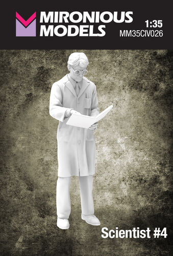 Mironious Models 35CIV026 Scientist No.4 (1 Figure / 3D-Printed)