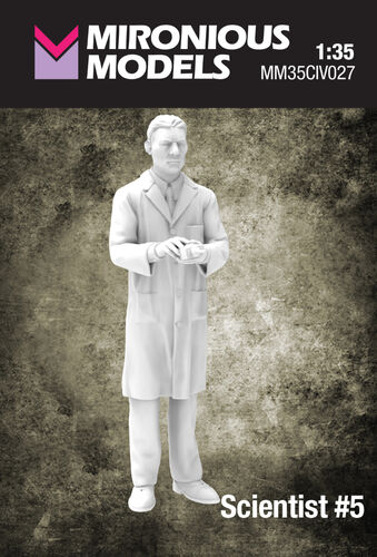 Mironious Models 35CIV027 Scientist No.5 (1 Figure / 3D-Printed)