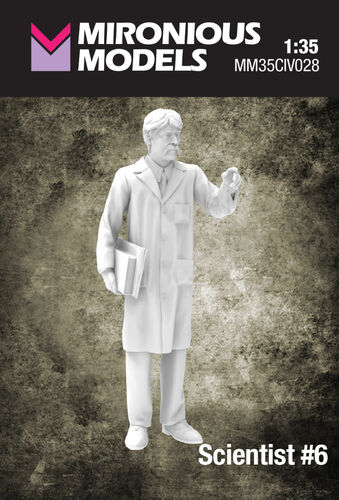 Mironious Models 35CIV028 Scientist No.6 (1 Figure / 3D-Printed)