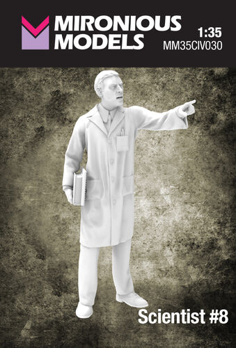 Mironious Models 35CIV030 Scientist No.8 (1 Figure / 3D-Printed)