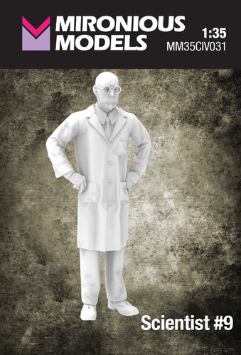 Mironious Models 35CIV031 Scientist No.9 (1 Figure / 3D-Printed)