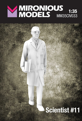 Mironious Models 35CIV033 Scientist No.11 (1 Figure / 3D-Printed)