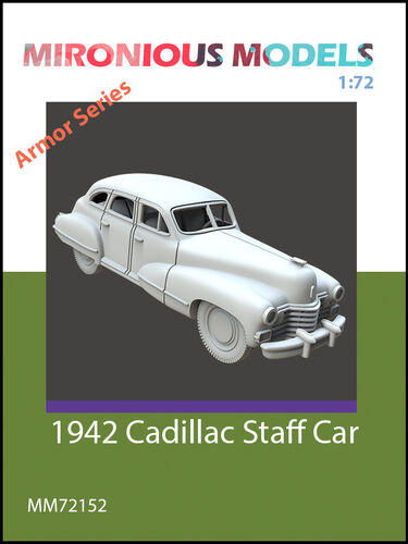 Mironious Models 72152 1942 Cadillac Staff Car (3D-Printed)