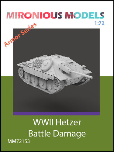 Mironious Models 72153 Hetzer - Battle Damage (3D-Printed)