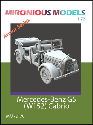 Mironious Models 72170 Mercedes-Benz G5 (W152) Cabrio (3D-Printed)