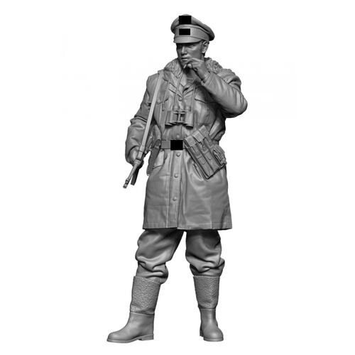 H3MODELS 48128 German WW2 Waffen SS Officer Winter Uniform (1 Figure)