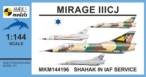 Mark I Models 144196 Dassault Mirage III CJ - Shahak in IAF Service
