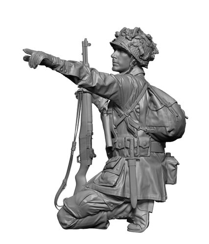 H3MODELS 16151 US WW2 Paratrooper No.5 (1 Figure)