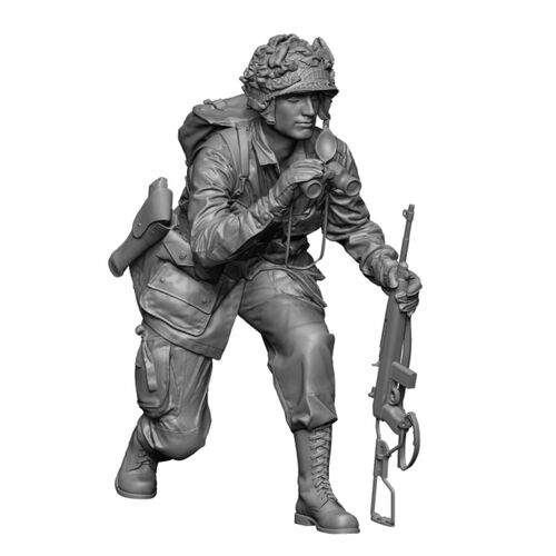 H3MODELS 48150 US WW2 Paratrooper with Vinocula (1 Figure)