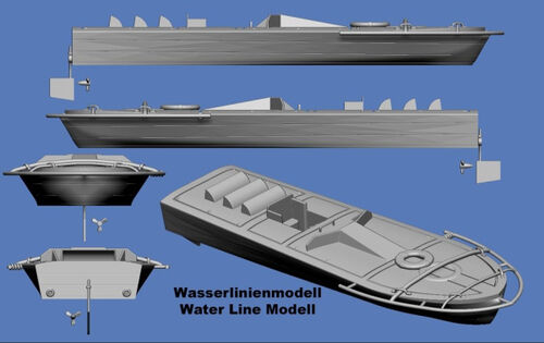 Peddinghaus-Decals 72F412 Explosive Boat & Command Boat Linse