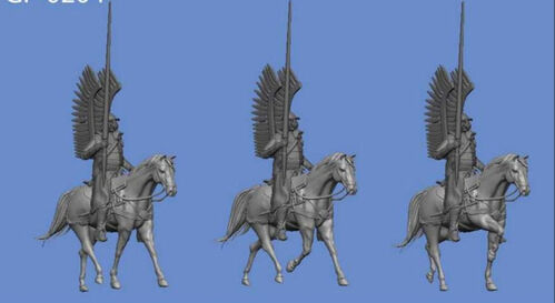 Peddinghaus-Decals 72F420 Polish Winged Hussars Trotting