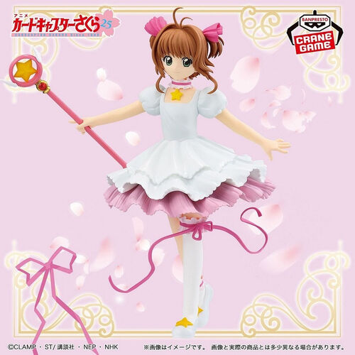 Bandai BP28964 Cadcaptor Sakura - Sakura Kinomoto (White Dress Version)