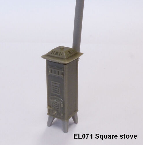Plus Model EL071 Square Stove