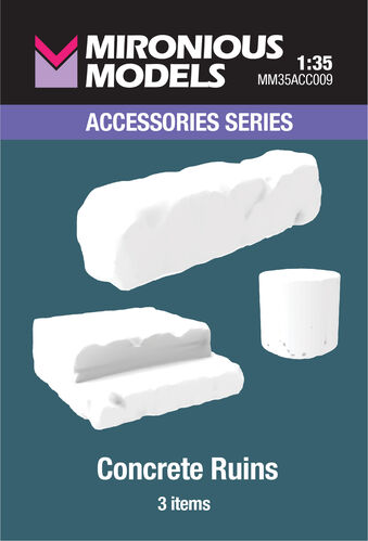 Mironious Models 35ACC009 Concrete Ruins