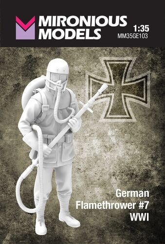 Mironious Models 35GE103 German WWI Flamethrower No.7