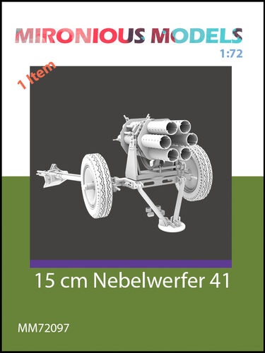 Mironious Models 72097 German 15 cm Nebelwerfer 41