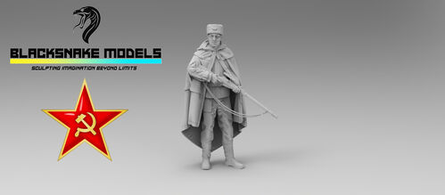 BlackSnake Model SOVIET-01 Red Army WWII Sniper (1 Figure)