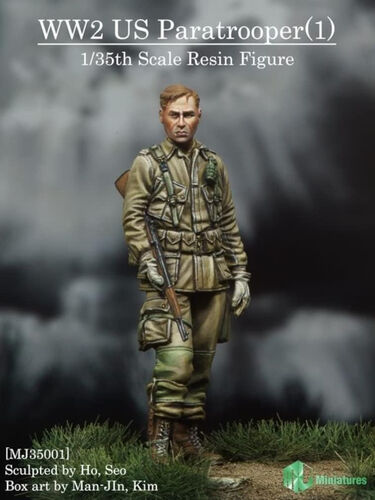 MJ Miniatures MJ35001 US WW2 Paratrooper No.1