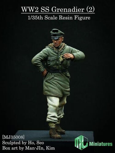 MJ Miniatures MJ35008 German WW2 Waffen SS Grenadier No.2