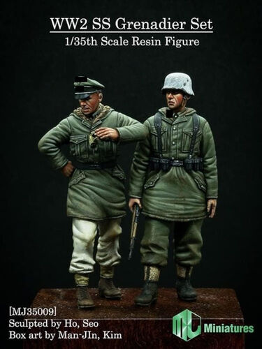 MJ Miniatures MJ35009 German WW2 Waffen SS Grenadier Set