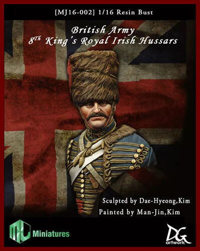 MJ Miniatures MJ16-002 Brtish Army - 8th King's Royal Irish Hussars