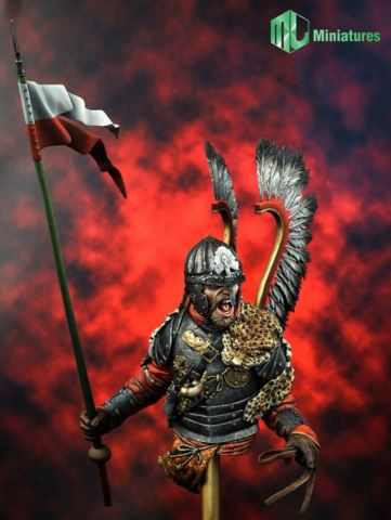 MJ Miniatures MJ09-007 Polish Winged Hussars