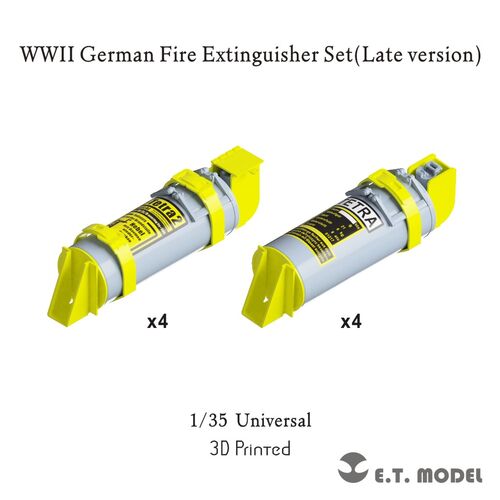 ET Model P35-226 German WWII Fire Extinguisher Set Late Version (Universal)
