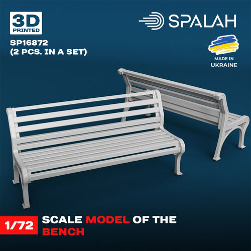 Spalah 16872 Benches (2 pcs / 3D-Printed)
