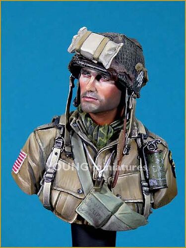 Young Miniatures YM1807 101st Airborne Division - Normandy 1944