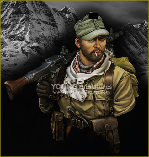 Young Miniatures YM1860 German WWII Waffen SS Gebirgsjager