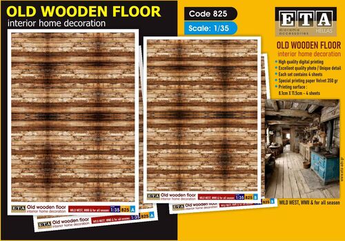 ETA DIORAMA ACCESSORIES 825 Old Wooden Floor