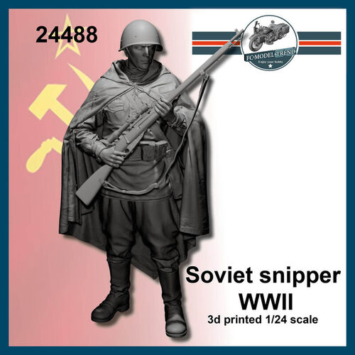 FC ModelTrend 24488 Soviet WWII Sniper (3D-Printed)