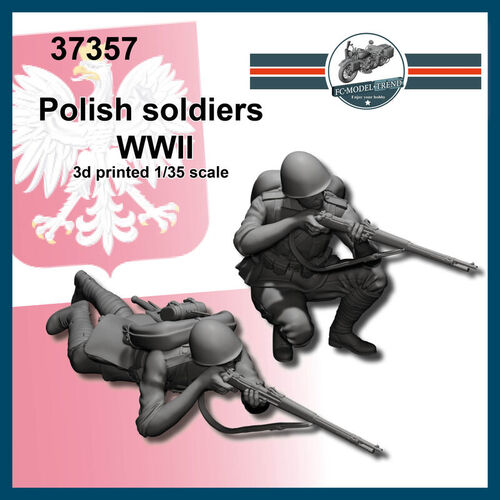 FC ModelTrend 37357 Polish WWII Soldiers (3D-Printed)