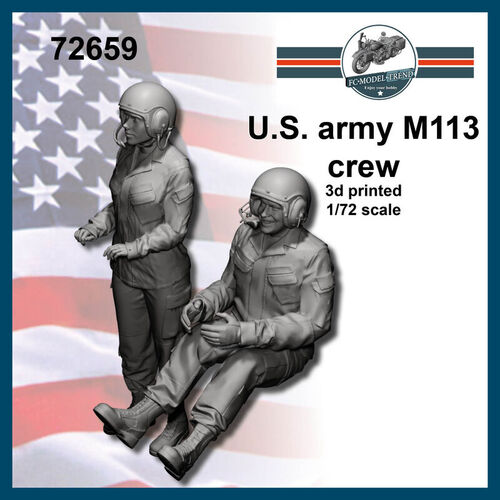 FC ModelTrend 72659 US Modern M113 Crew (2 Figures / 3D-Printed)
