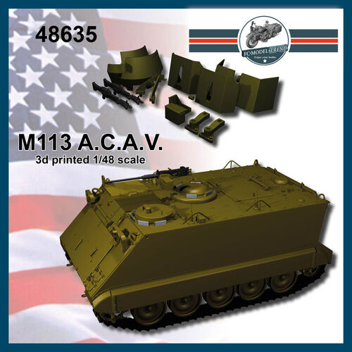 FC ModelTrend 48635 M113 ACAV (3D-Printed)