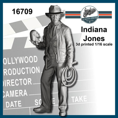 FC ModelTrend 16709 Indiana Jones (3D-Printed)