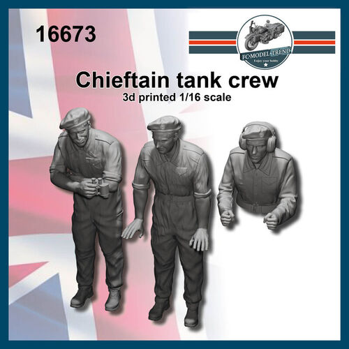 FC ModelTrend 16673 Chieftain Crew (3D-Printed)