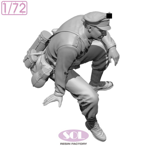 SOLMODEL MM867 German WWII Sd.Kfz.250/1 Crew No.1