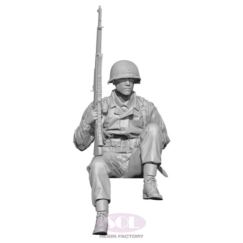 SOLMODEL MM728 US Army WWII Rifleman 2 (3D-Printed)