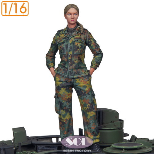 SOLMODEL MM935 Bundeswehr Tank Female Crew II