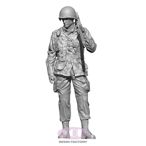 SOLMODEL MM753 US WWII Army Airborne with Cal .30