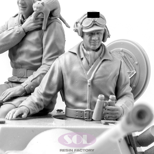 SOLMODEL MM758 German WWII Sd.Kfz. 234/2 Crew No.2 (3D-Printed)